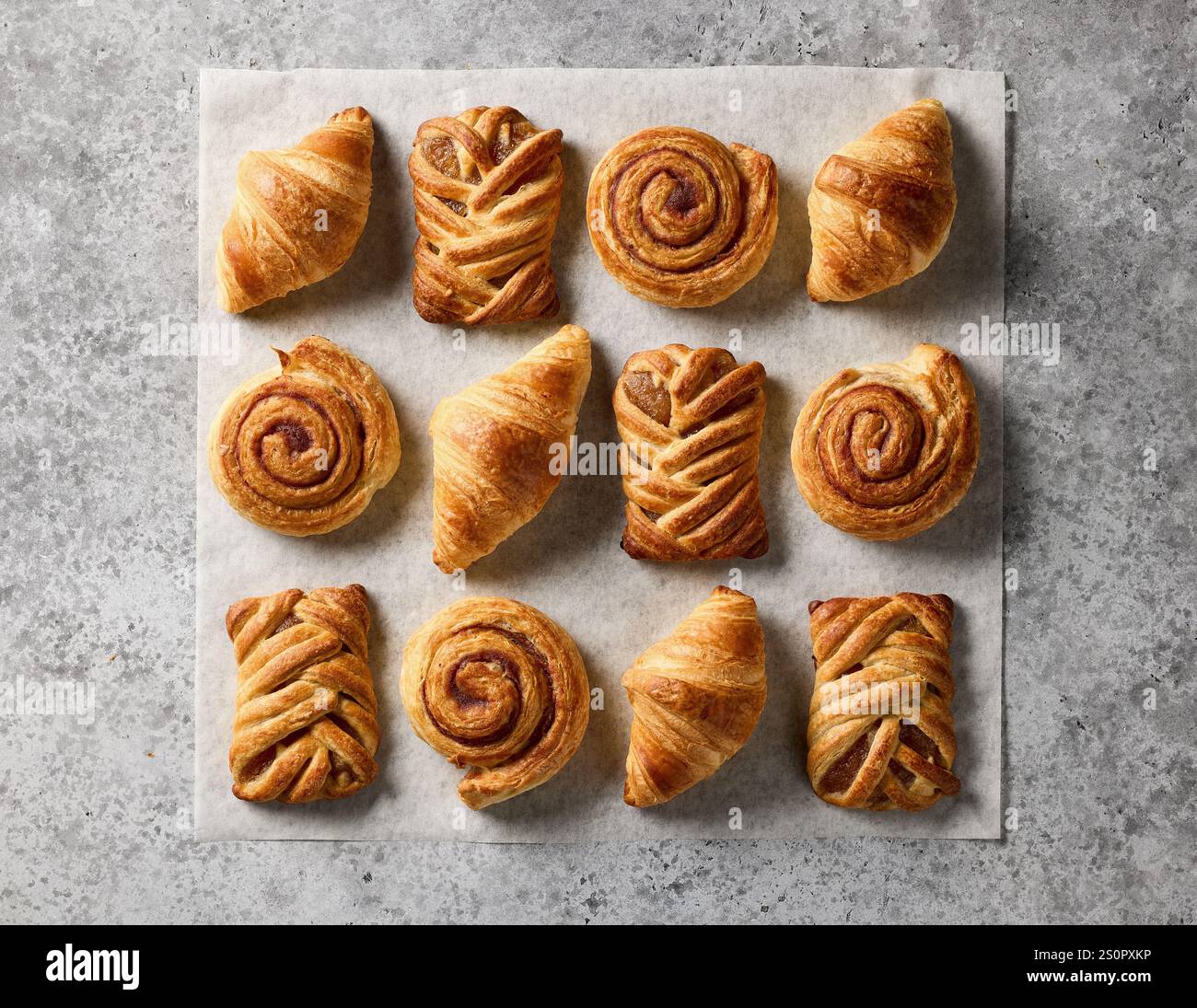 Mini danish pastries hi-res stock photography and images - Alamy