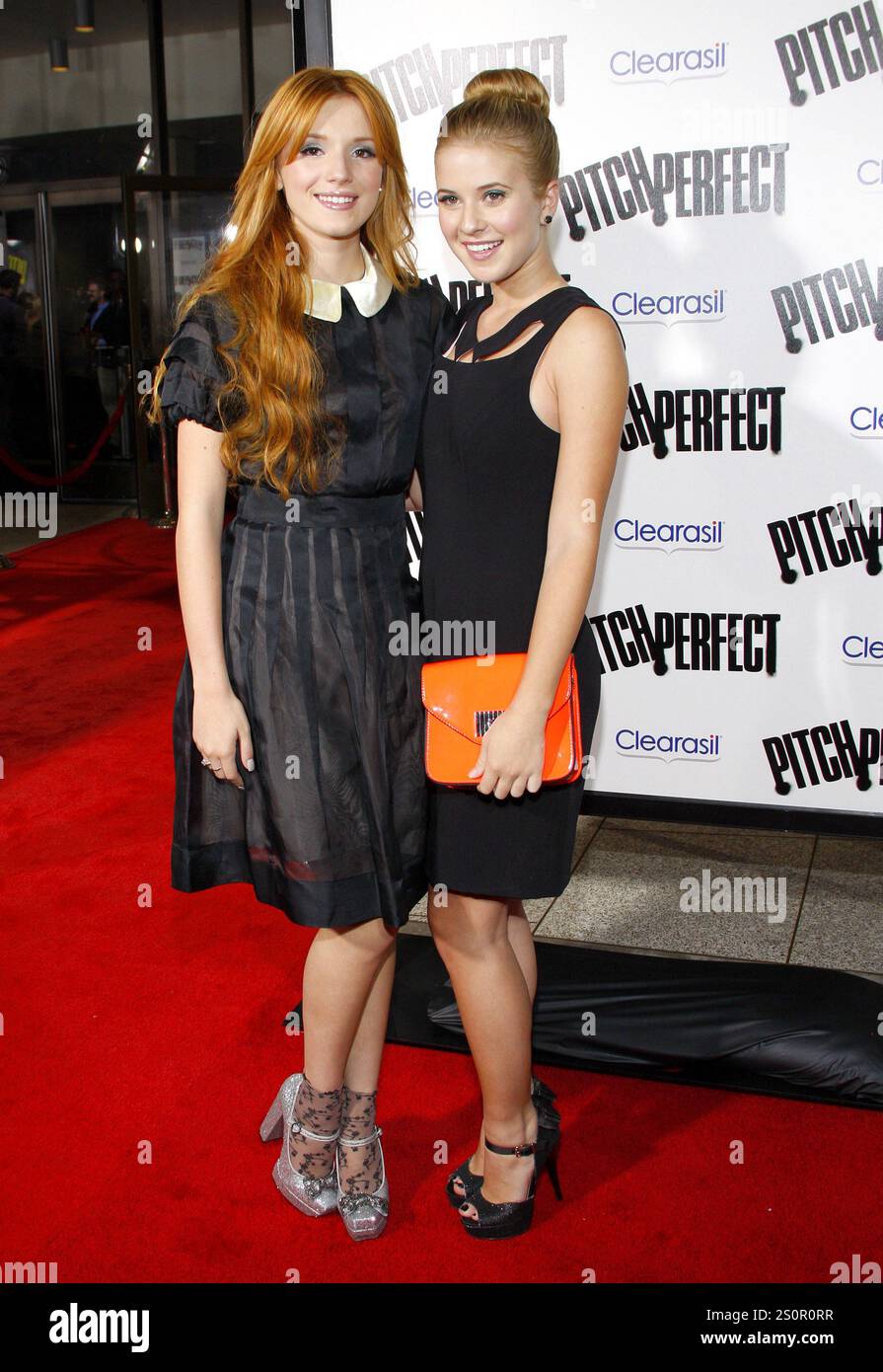 Bella Thorne and Caroline Sunshine at the Los Angeles premiere of ...