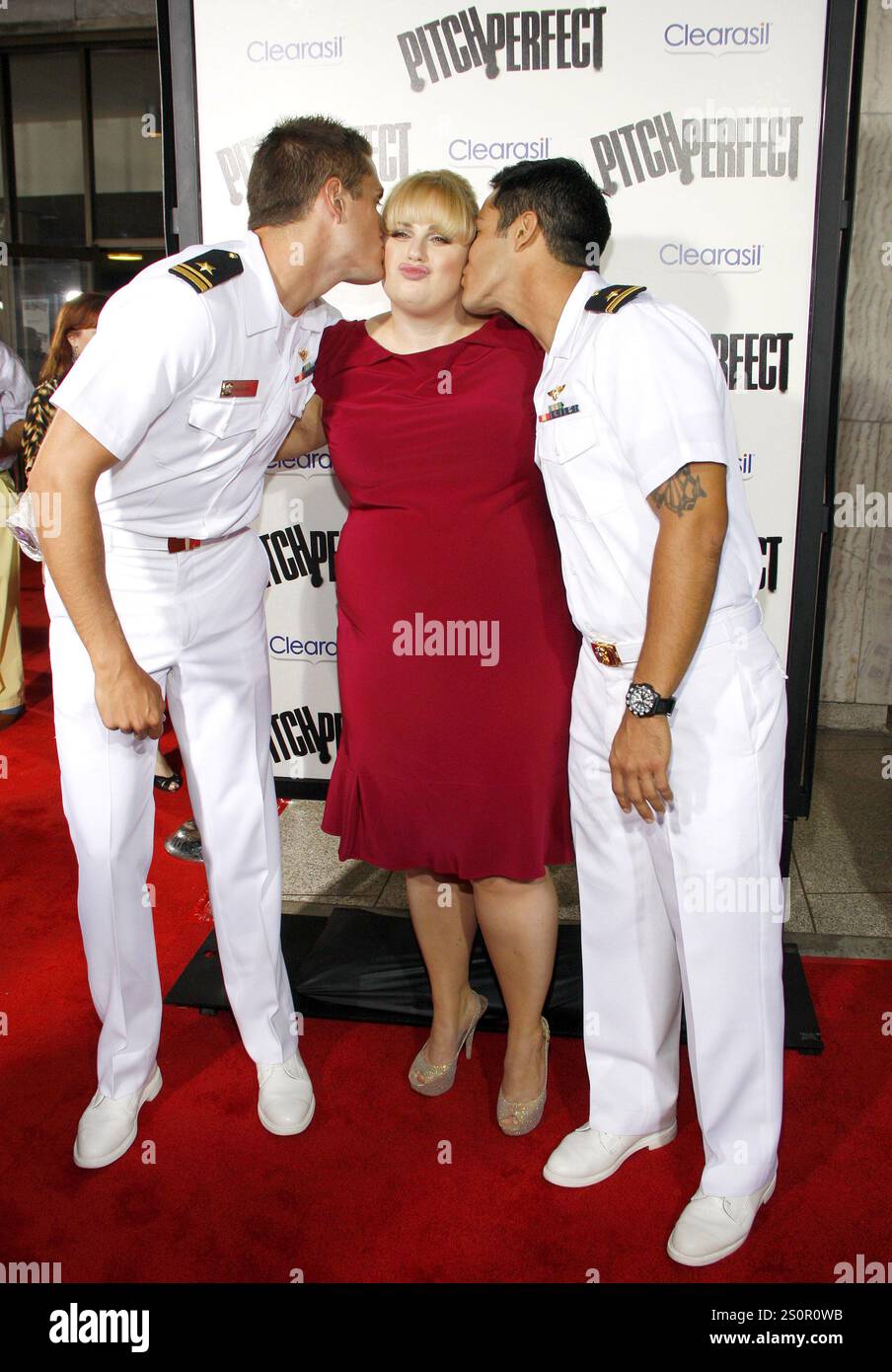 Rebel Wilson at the Los Angeles premiere of 'Pitch Perfect' held at the ...