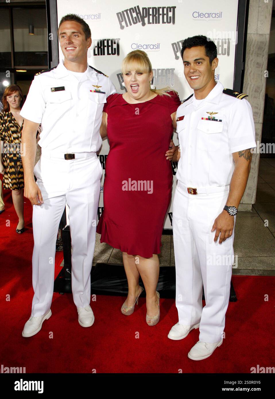 Rebel Wilson at the Los Angeles premiere of 'Pitch Perfect' held at the ...