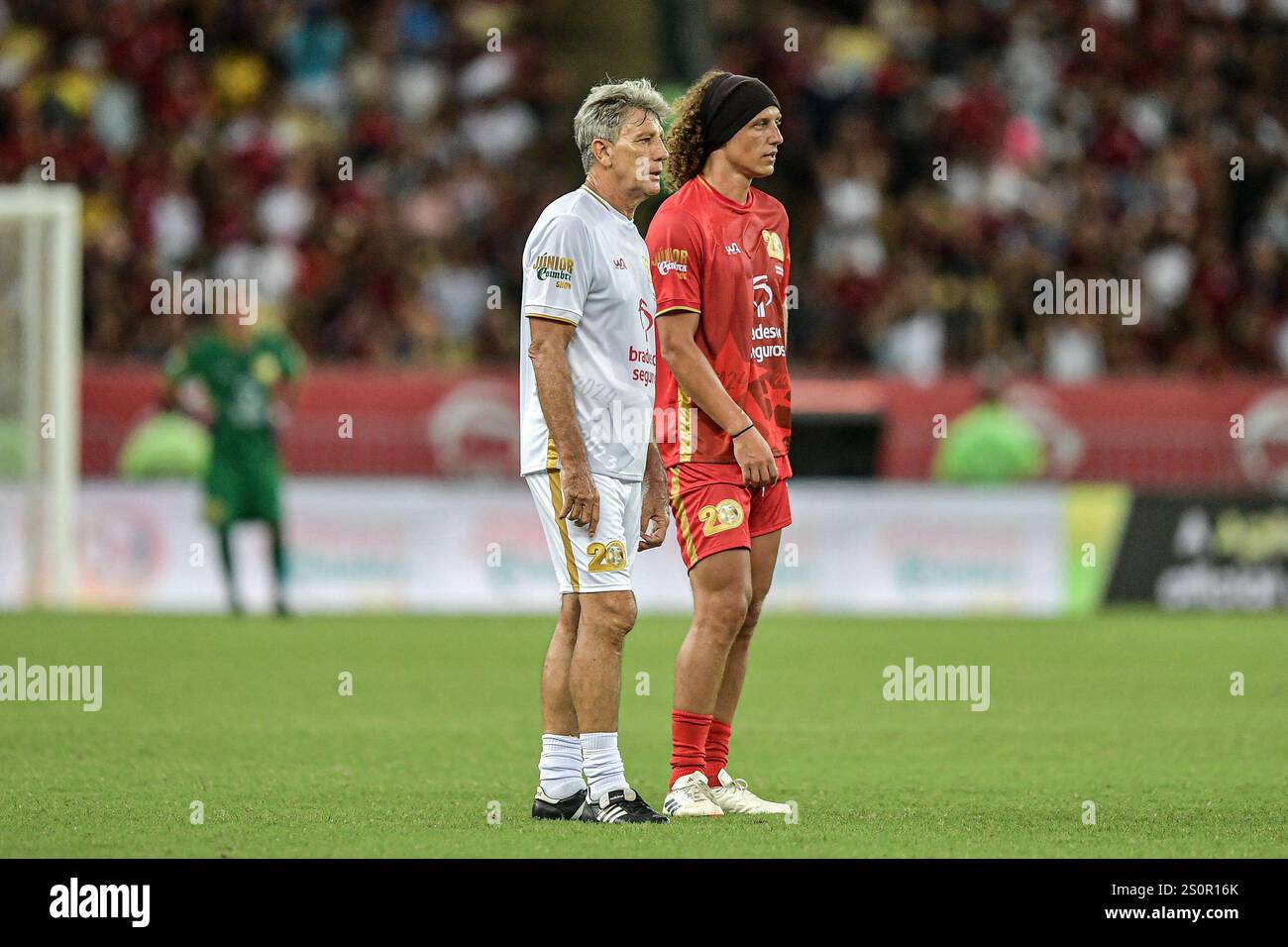 RJ - RIO DE JANEIRO - 12/28/2024 - ALL STAR GAME - ZICO ALL STAR GAME - David Luiz player of the ...