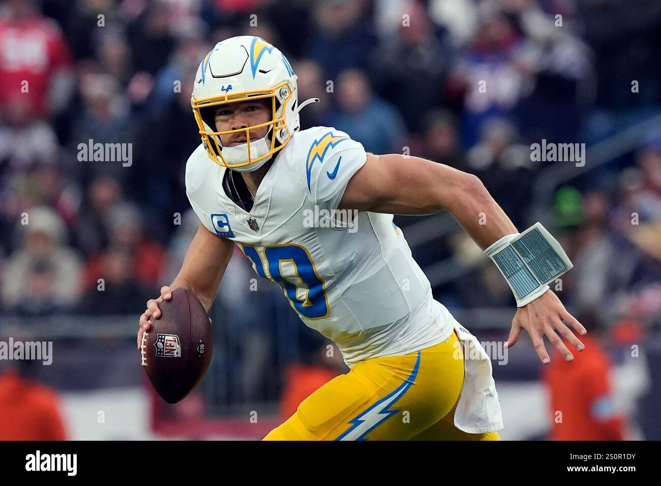 Los Angeles Chargers quarterback Justin Herbert during the second half ...
