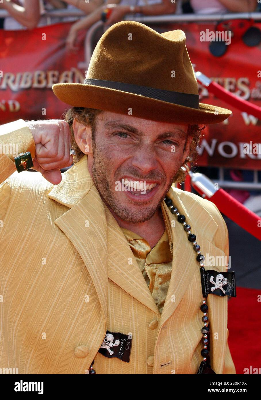 Peter Donald Badalamenti II attends the World Premiere of "Pirates of ...