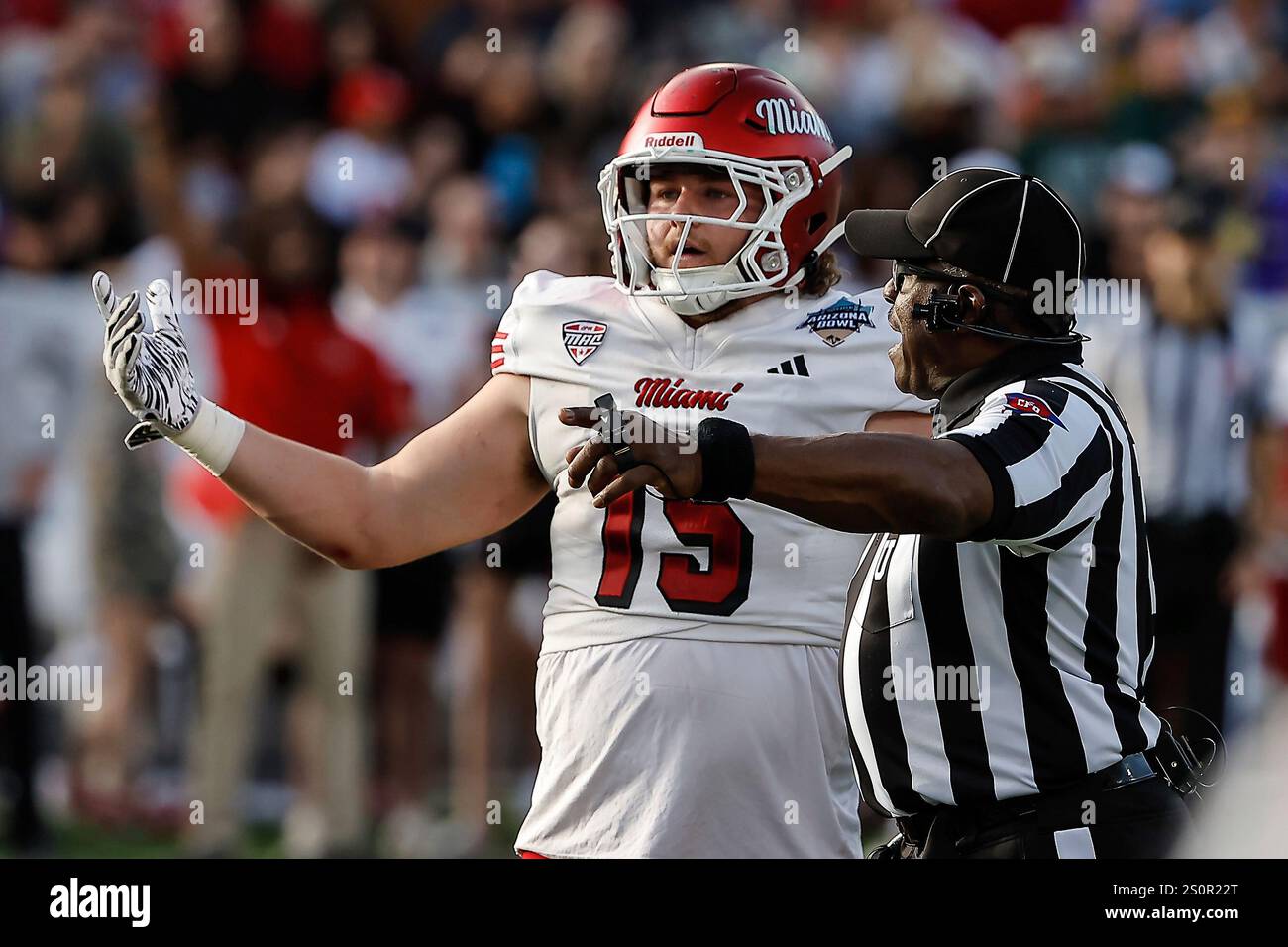 TUCSON, AZ - DECEMBER 28: Miami (OH) Redhawks linebacker Matt Salopek ...