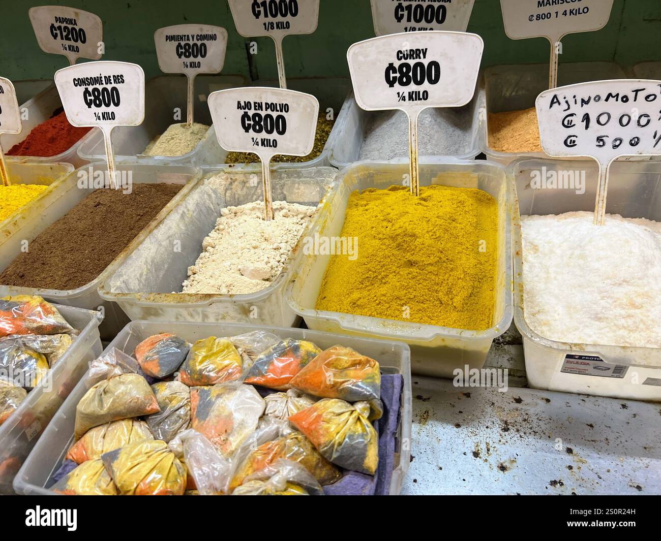 San Jose, Costa Rica 11-17-2024 Views of the interior of the Central ...