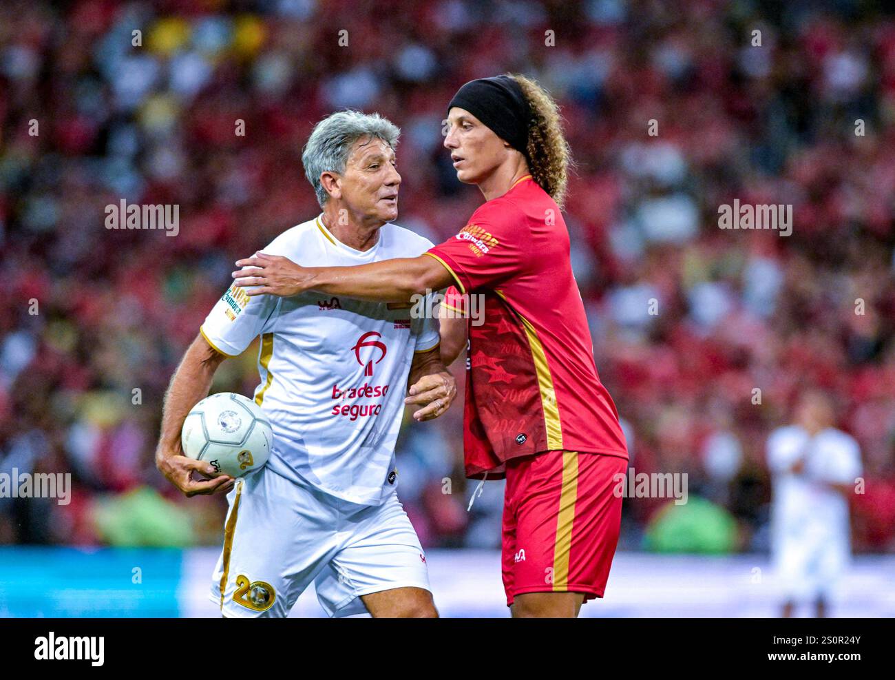 Rio De Janeiro, Brazil. 28th Dec, 2024. RIO DE JANEIRO, BRAZIL, JAN 28: Renato Gaucho and David ...