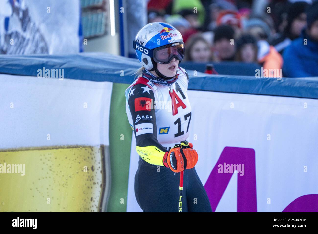 SEMMERING, AUSTRIA - DECEMBER 28: Lara Colturi of Albania during Audi ...