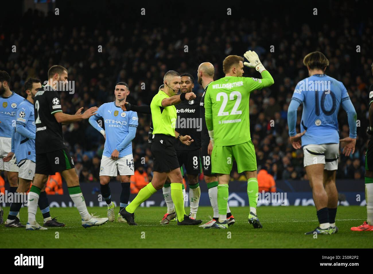 Erling Haaland prepares to take a penalty during the UEFA 2024 ...