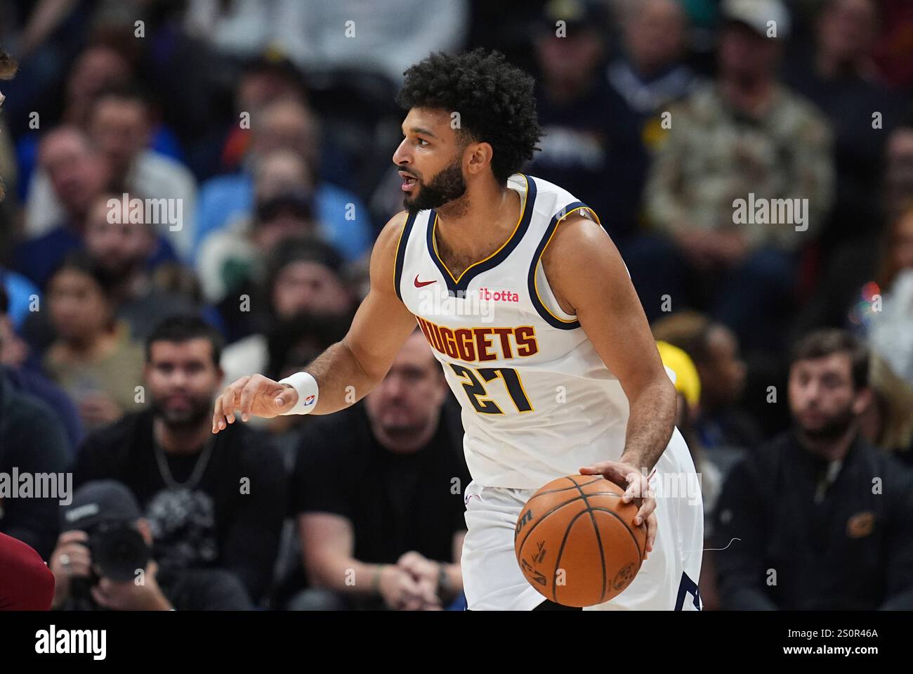 Denver Nuggets guard Jamal Murray (27) in the second half of an NBA ...