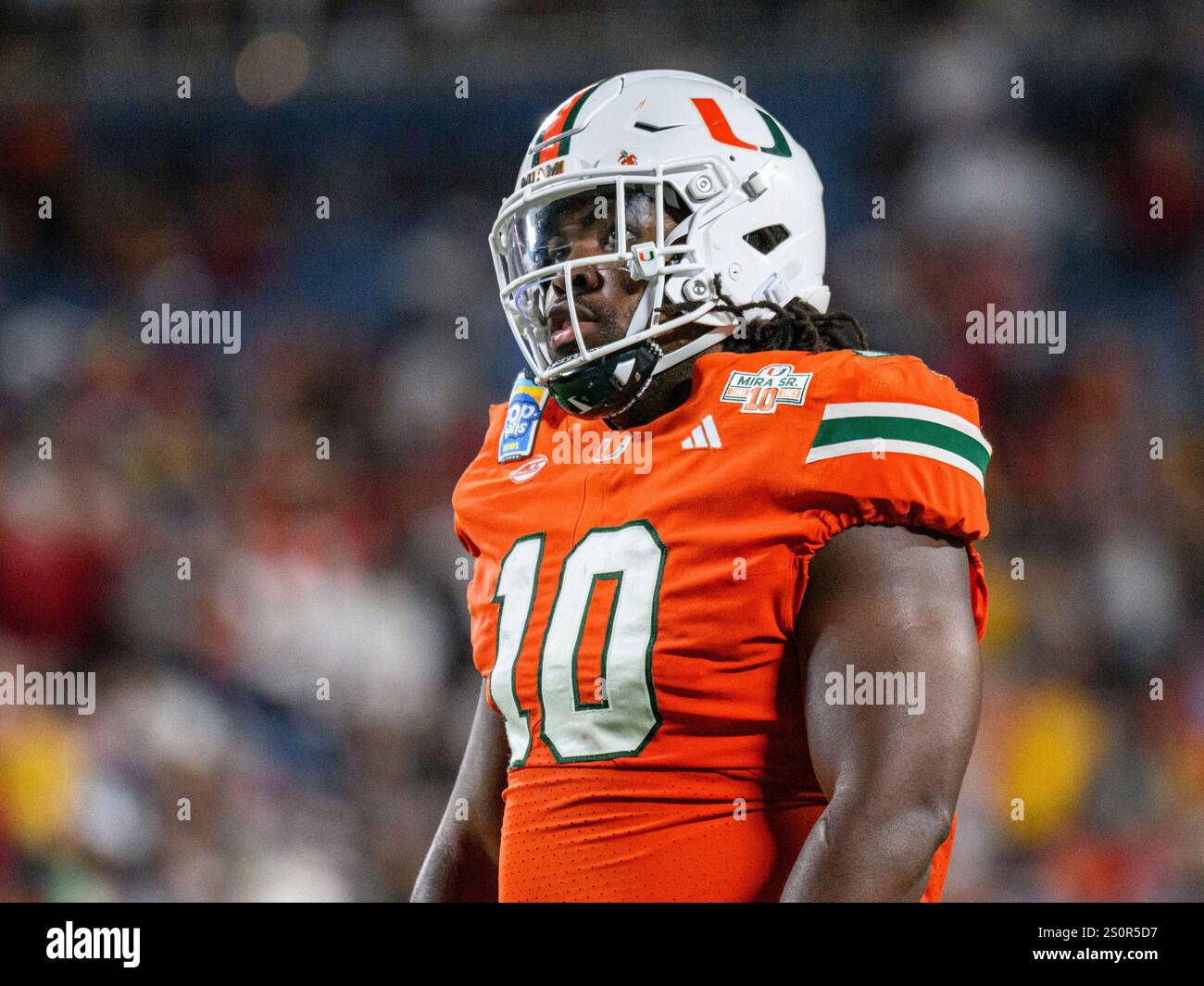 December 28, 2024: Miami Hurricanes defensive lineman Simeon Barrow Jr ...