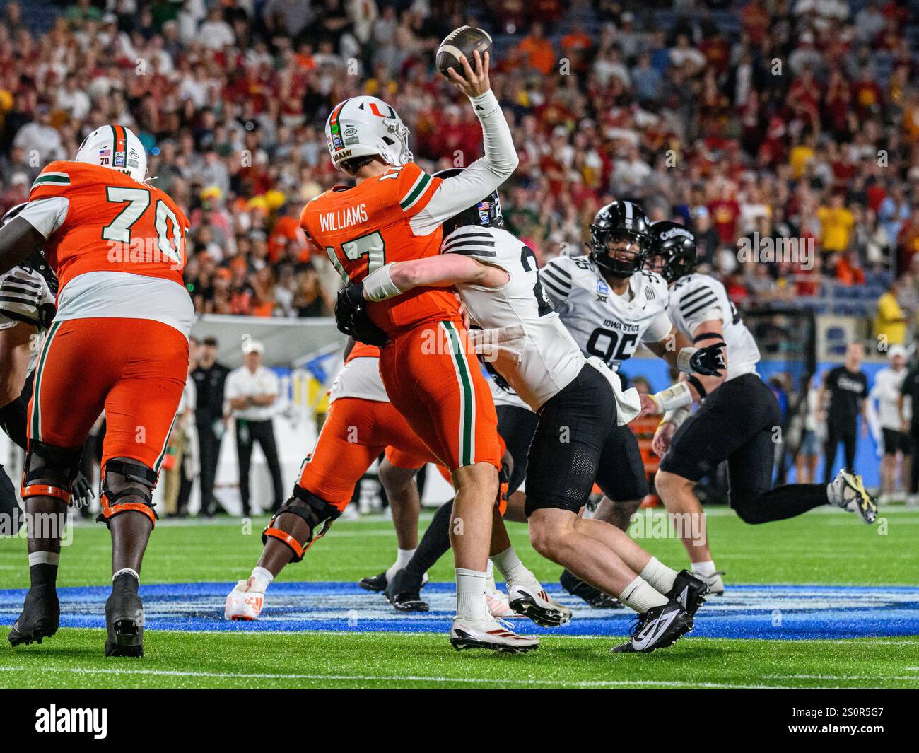 December 28, 2024: Miami Hurricanes quarterback Emory Williams (17 ...