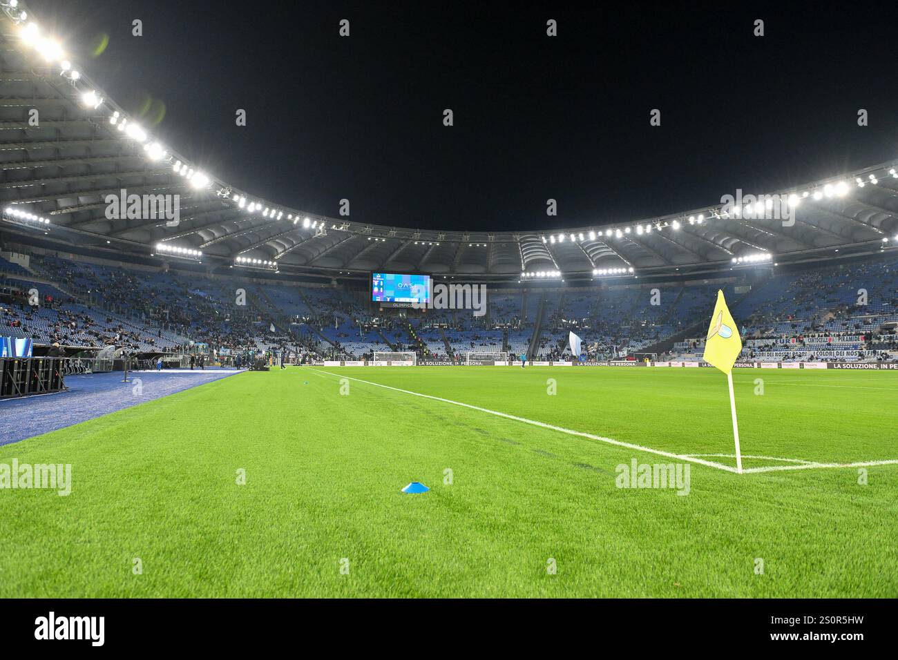 Olimpico Stadium, Rome, Italy - A general view of stadio Olimpico ...