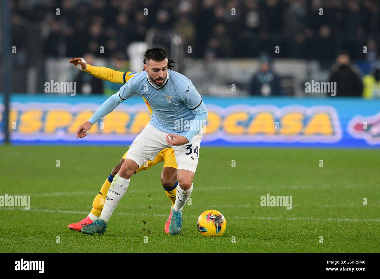 Olimpico Stadium, Rome, Italy - Mario Gila of SS Lazio during Serie A ...