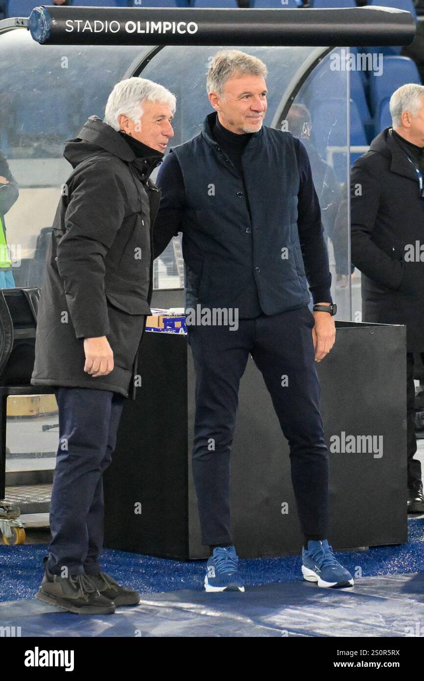 Olimpico Stadium, Rome, Italy - Gian Piero Gasperini head coach of ...