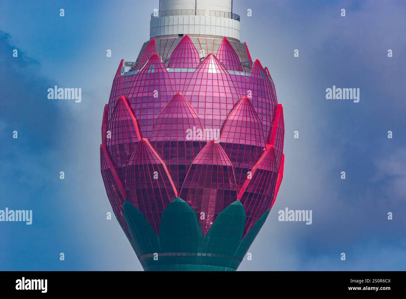 Lotus tower in the city Colombo. Close up. Colombo, Sri Lanka Stock ...
