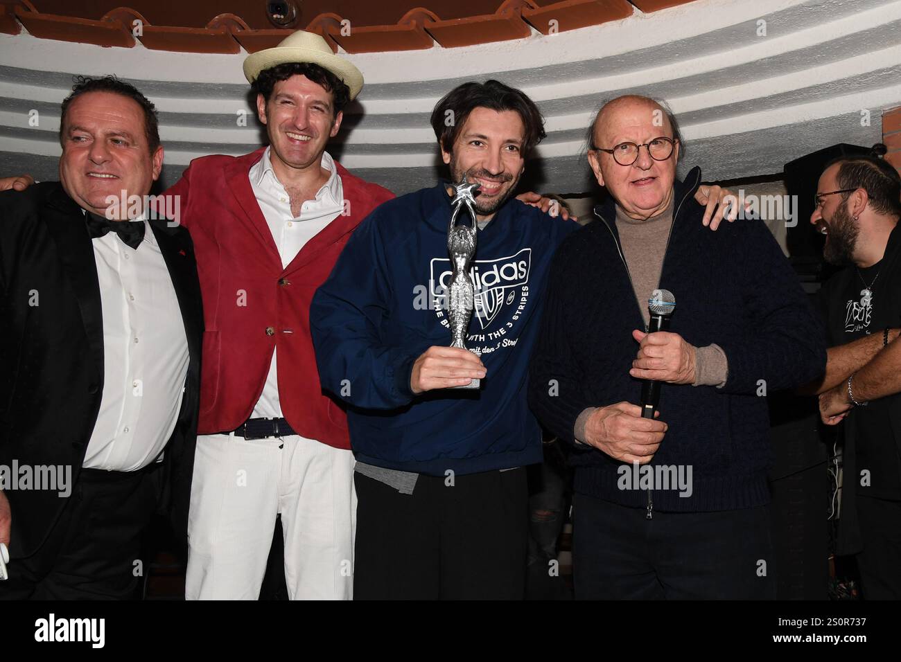 Capri, Italy. 28th Dec, 2024. Herbert Ballerina, Massimo Boldi, Pascal ...