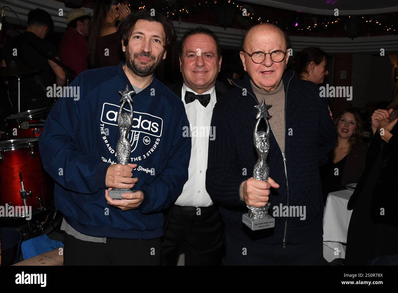 Capri, Italy. 28th Dec, 2024. Herbert Ballerina, Massimo Boldi and ...