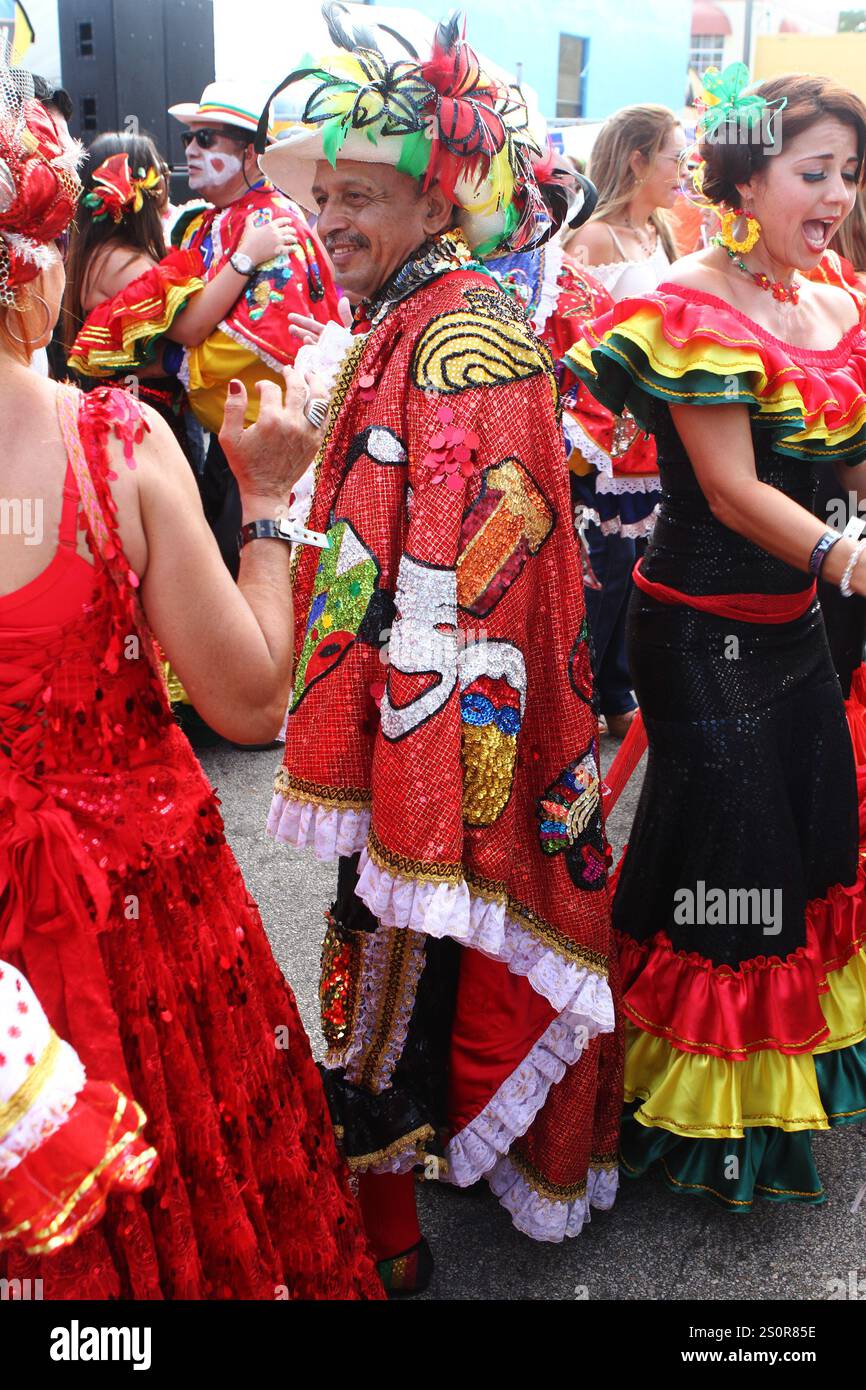 MIAMI, FLORIDA: Annual street fair and cultural festival of Latin ...
