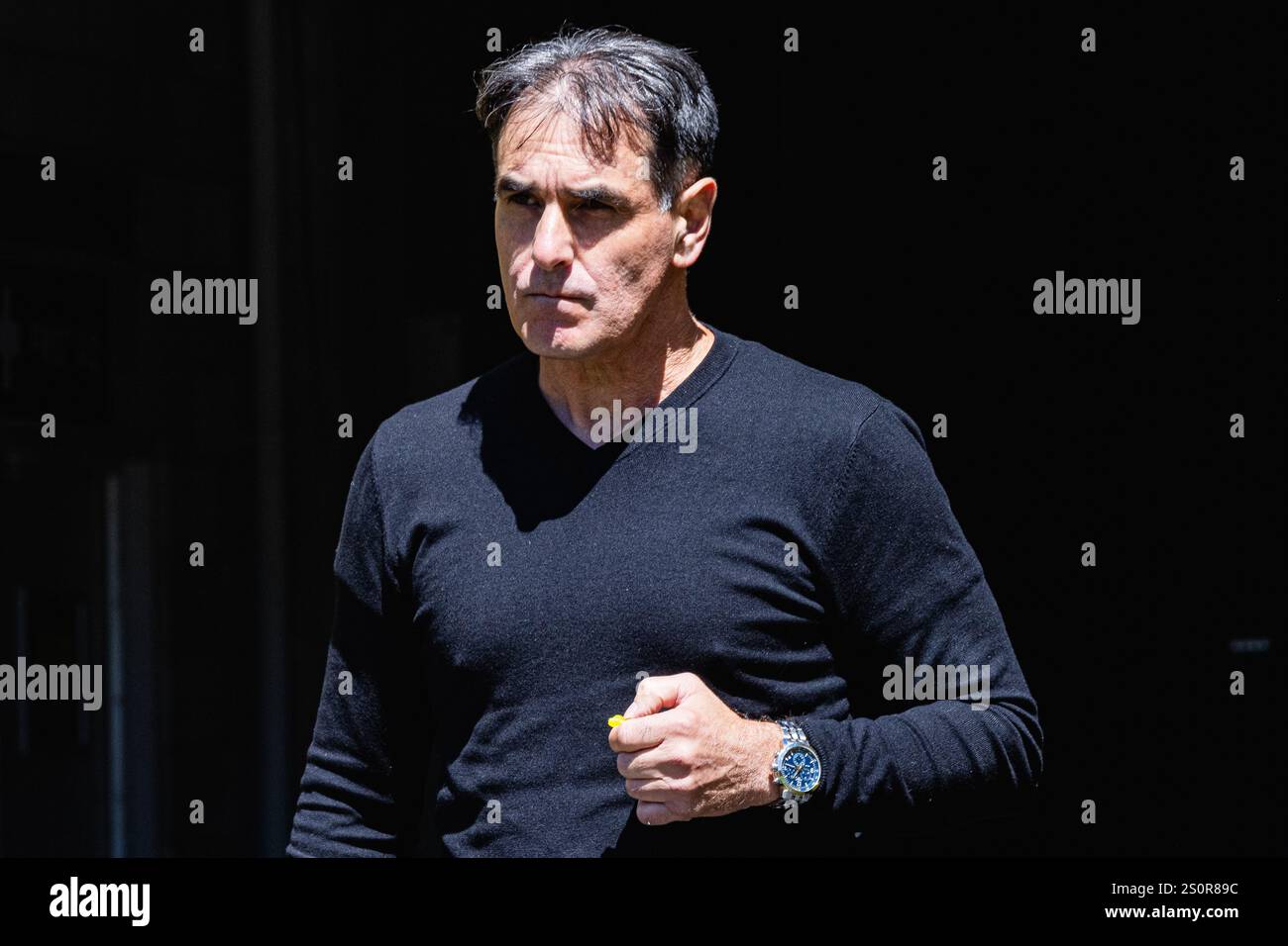 Wellington, New Zealand, 28 December, 2024. Newcastle Jets manager ...