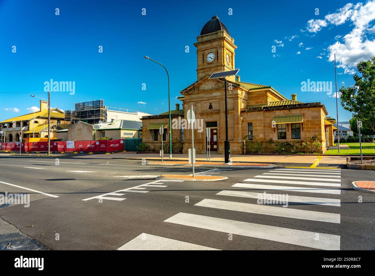 Warwick, QLD, Australia - Historical court house building Stock Photo ...