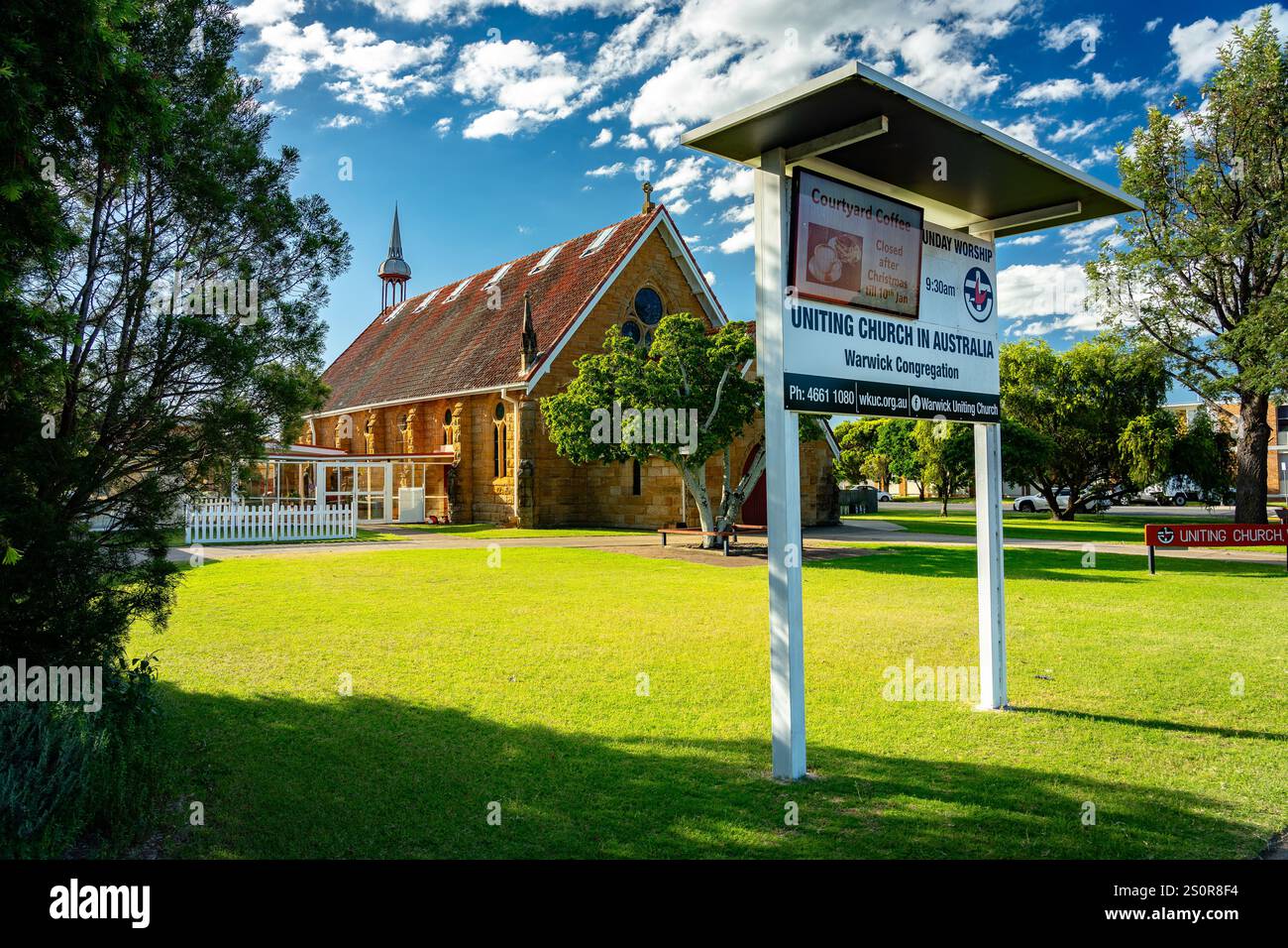 Warwick, QLD, Australia - Warwick Killarney Uniting Church building ...