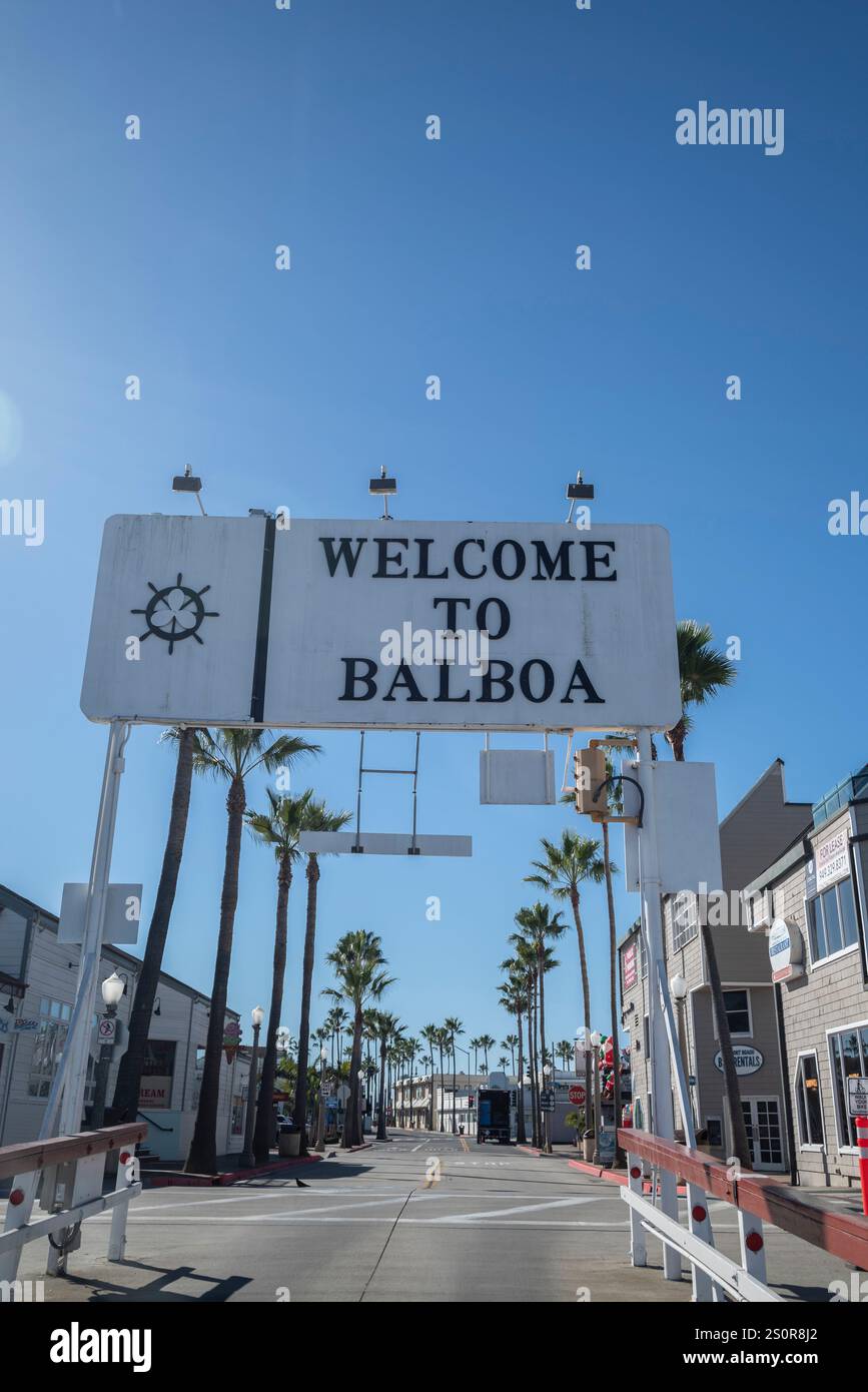 The Balboa Island Pier offers picturesque views of the harbor, with a ...