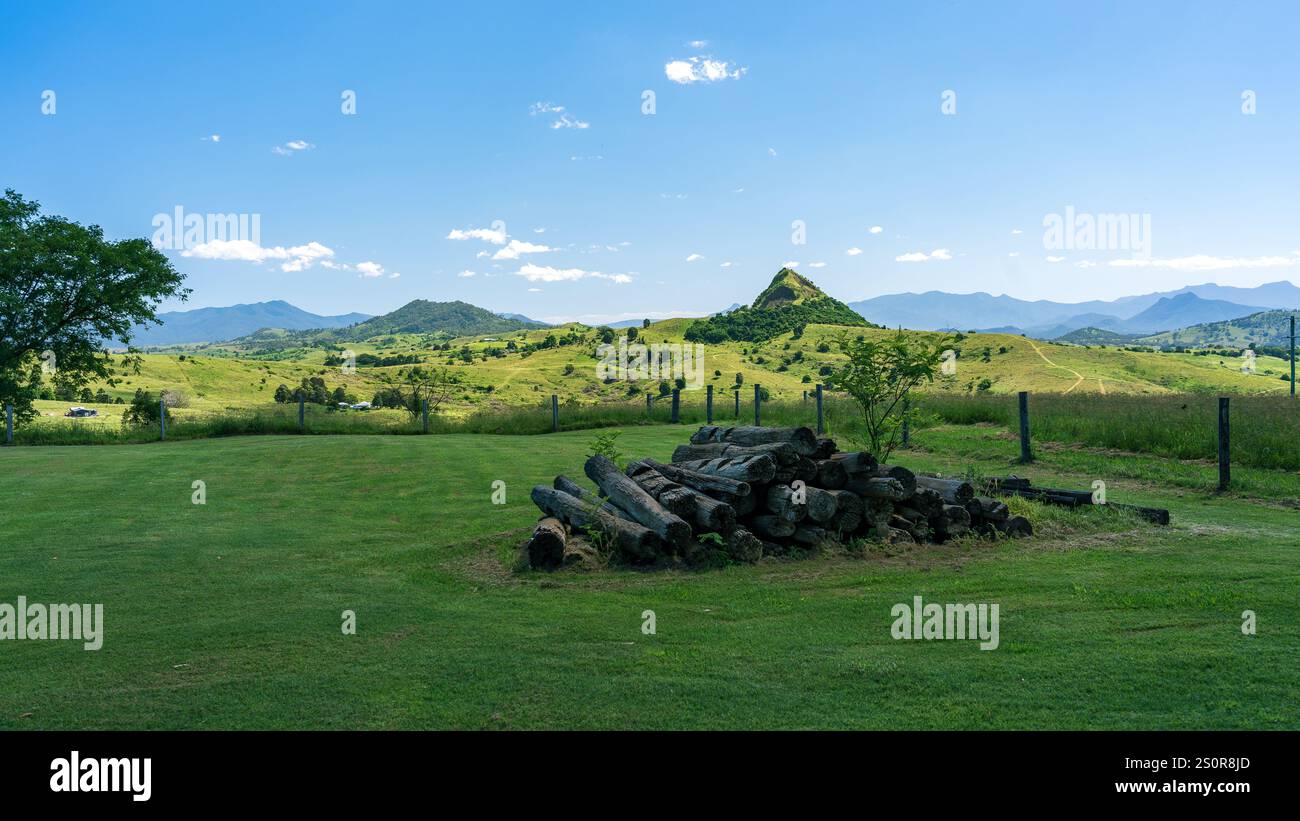 Rural landscape near Cannon Creek, QLD, Australia Stock Photo - Alamy