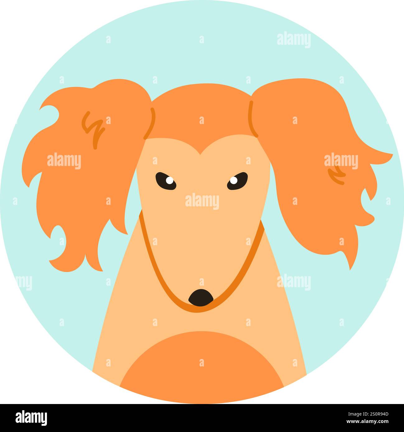 Animal intense eyes staring Stock Vector Images - Alamy