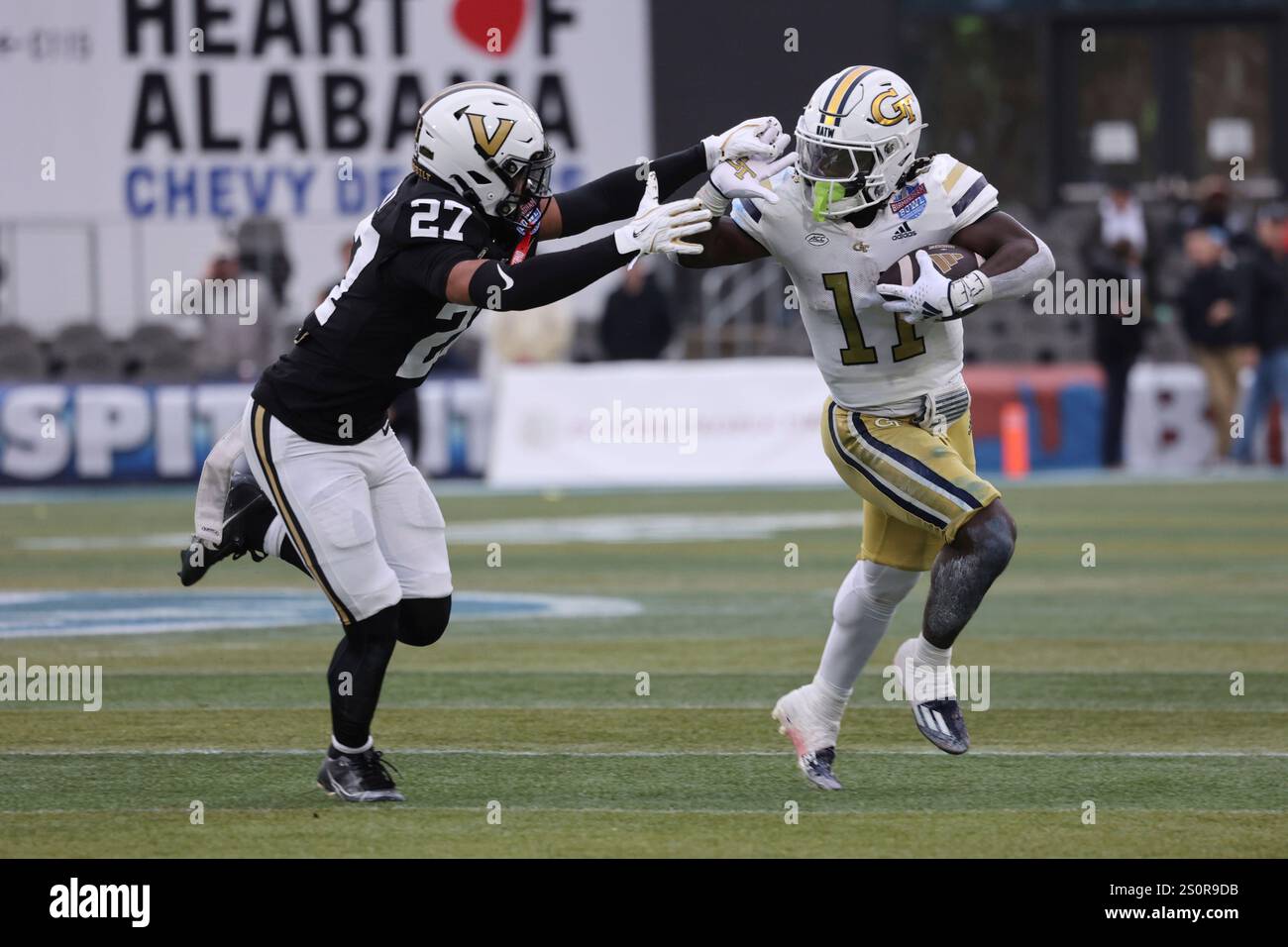 BIRMINGHAM, AL - DECEMBER 27: Jamal Haynes (11) of Georgia Tech runs ...