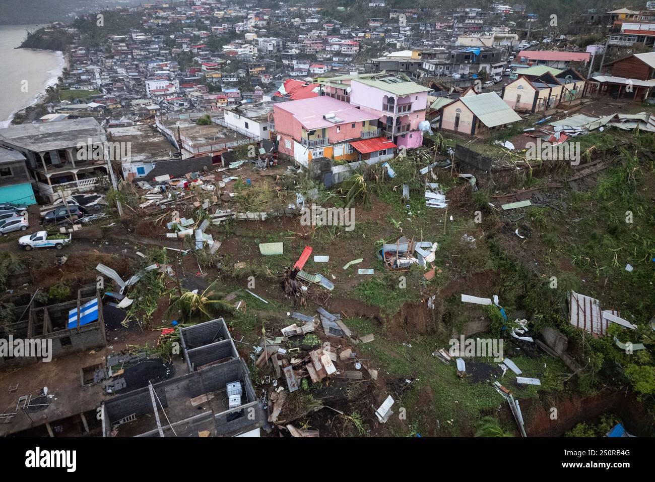 Chido Cyclone Mayotte indian ocean Stock Photo - Alamy