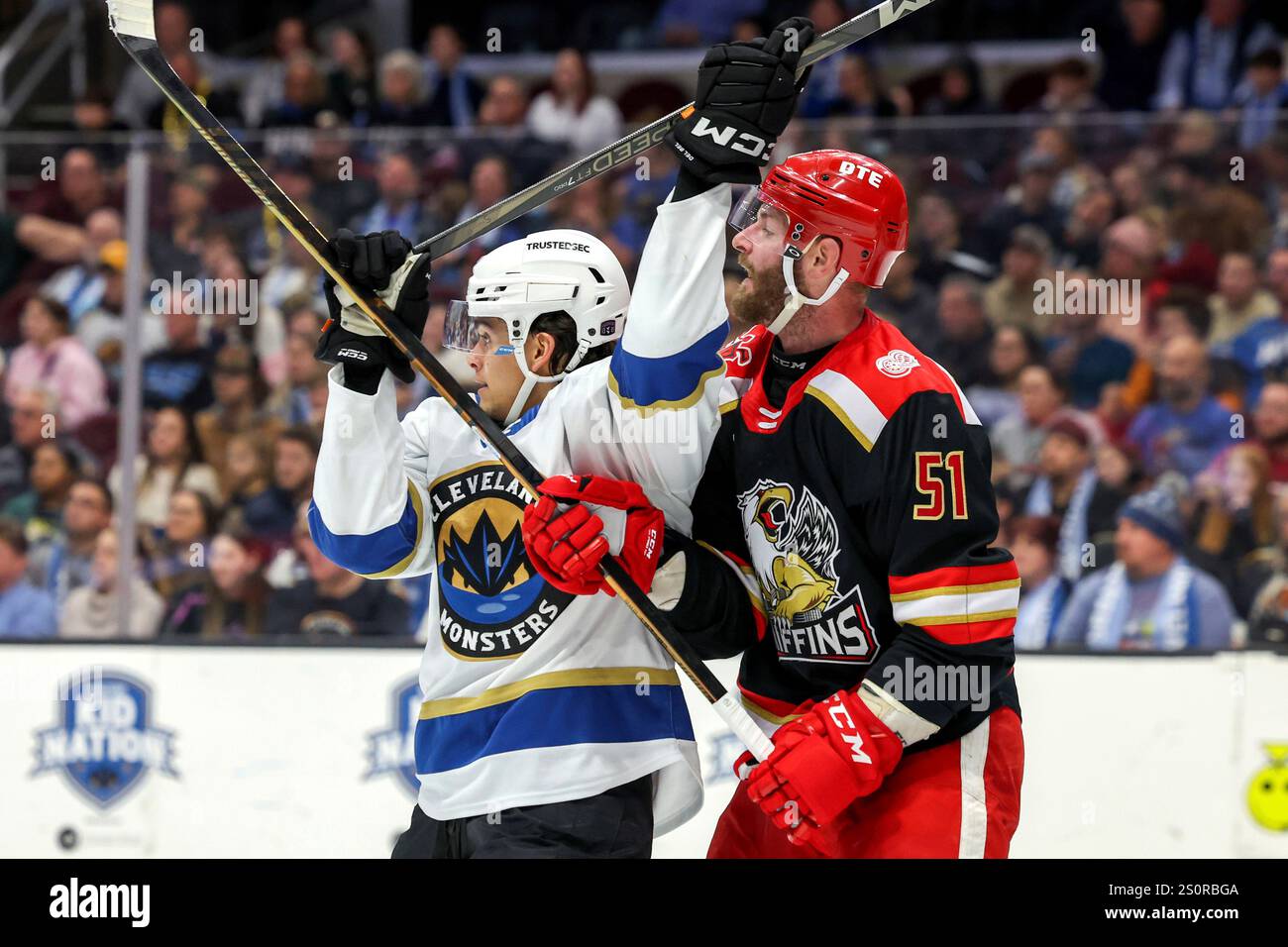 CLEVELAND, OH - DECEMBER 28: Grand Rapids Griffins right wing Austin ...