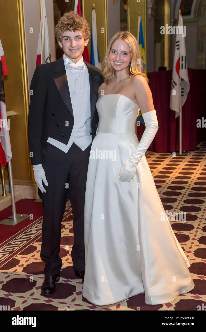 New York, NY, USA. 28th Dec, 2024. Zacharis Roth, Anna Emilia Roth at ...