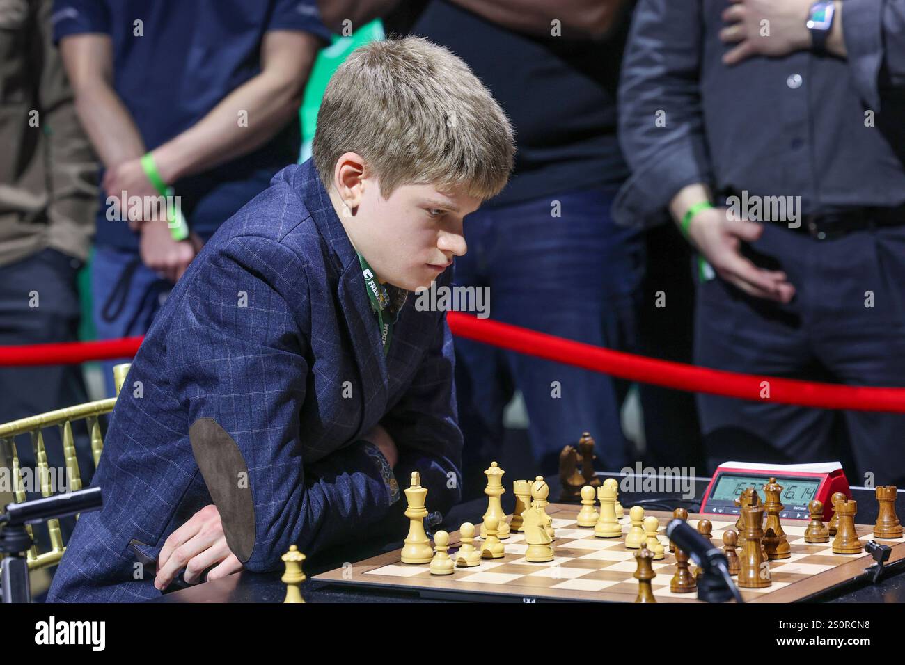 New York, USA. 28th Dec, 2024. FIDE Chess Rapid & Blitz Championship at ...