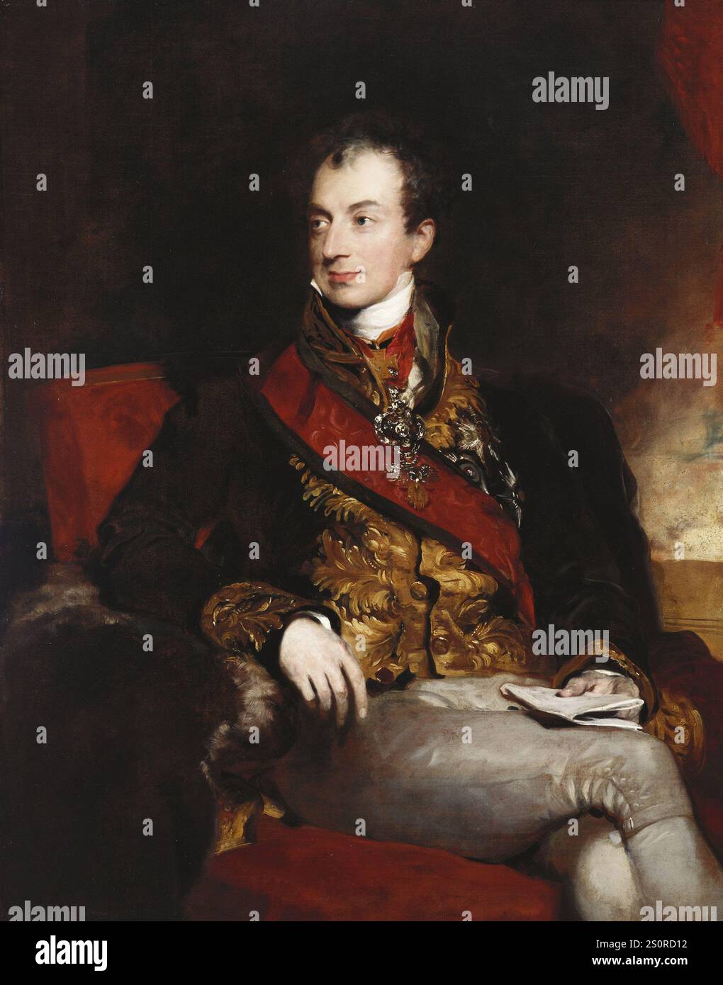 The Portrait of Prince Metternich is a painting by the British artist ...