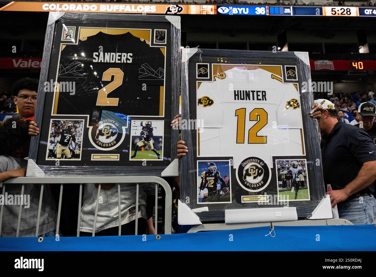 December 28, 2024: University of Colorado fans in action at the NCAA ...