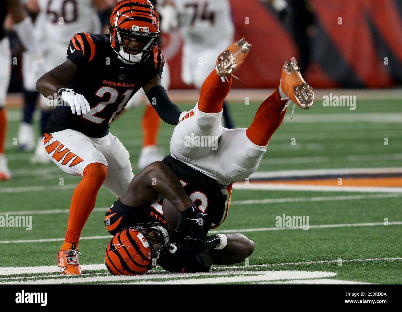 Cincinnati, United States. 28th Dec, 2024. Cincinnati Bengals Germaine ...