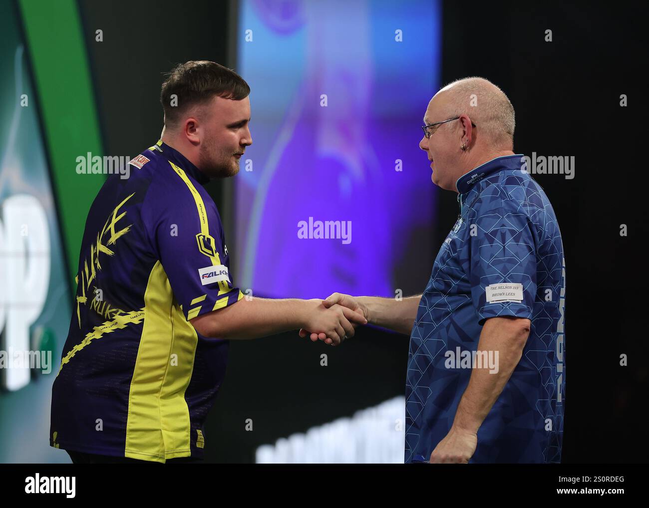 World darts championships 2024 luke hi-res stock photography and images ...