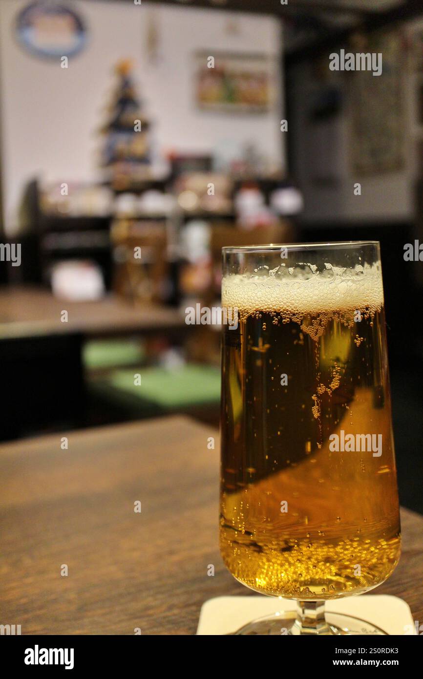 German non-alcoholic beer in a glass Stock Photo - Alamy