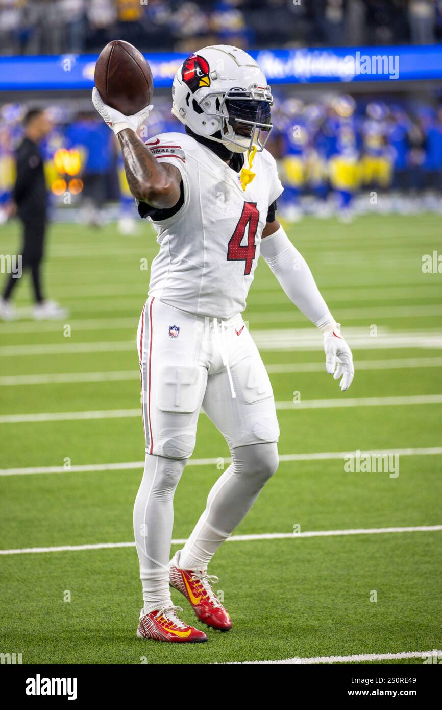 Los Angeles, California, USA. 28th Dec, 2024. Arizona Cardinals wide ...