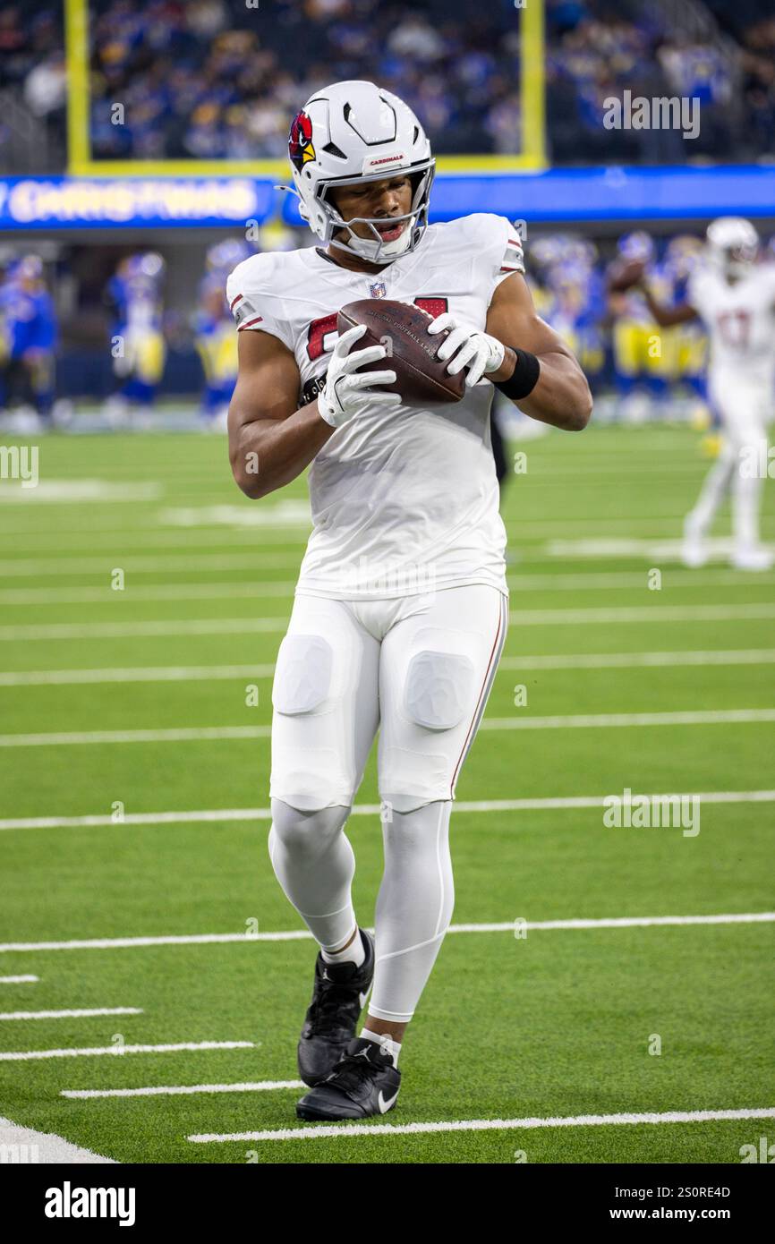 Los Angeles, California, USA. 28th Dec, 2024. Arizona Cardinals tight ...