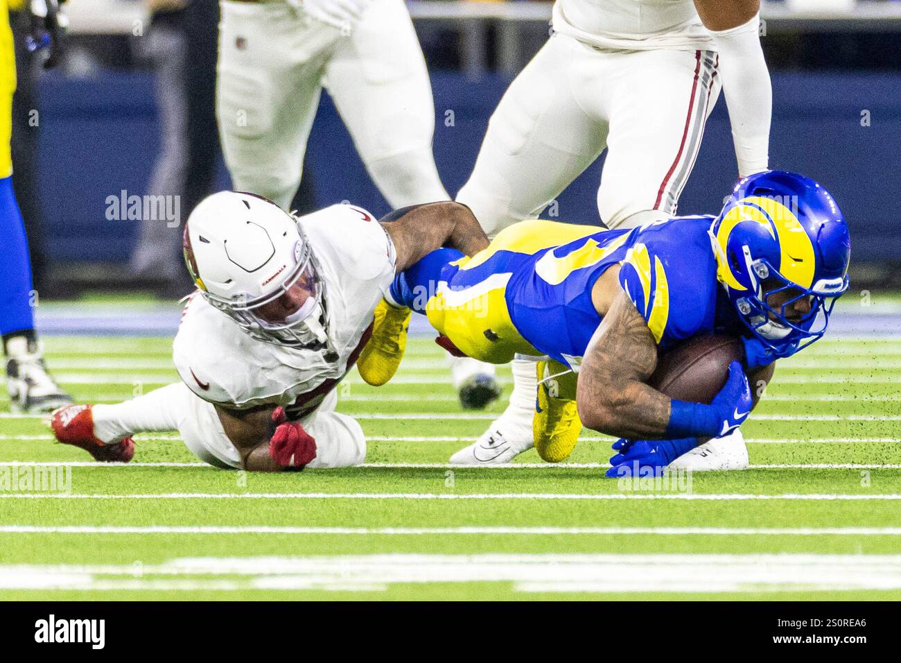 Los Angeles, California, USA. 28th Dec, 2024. Los Angeles Rams running ...