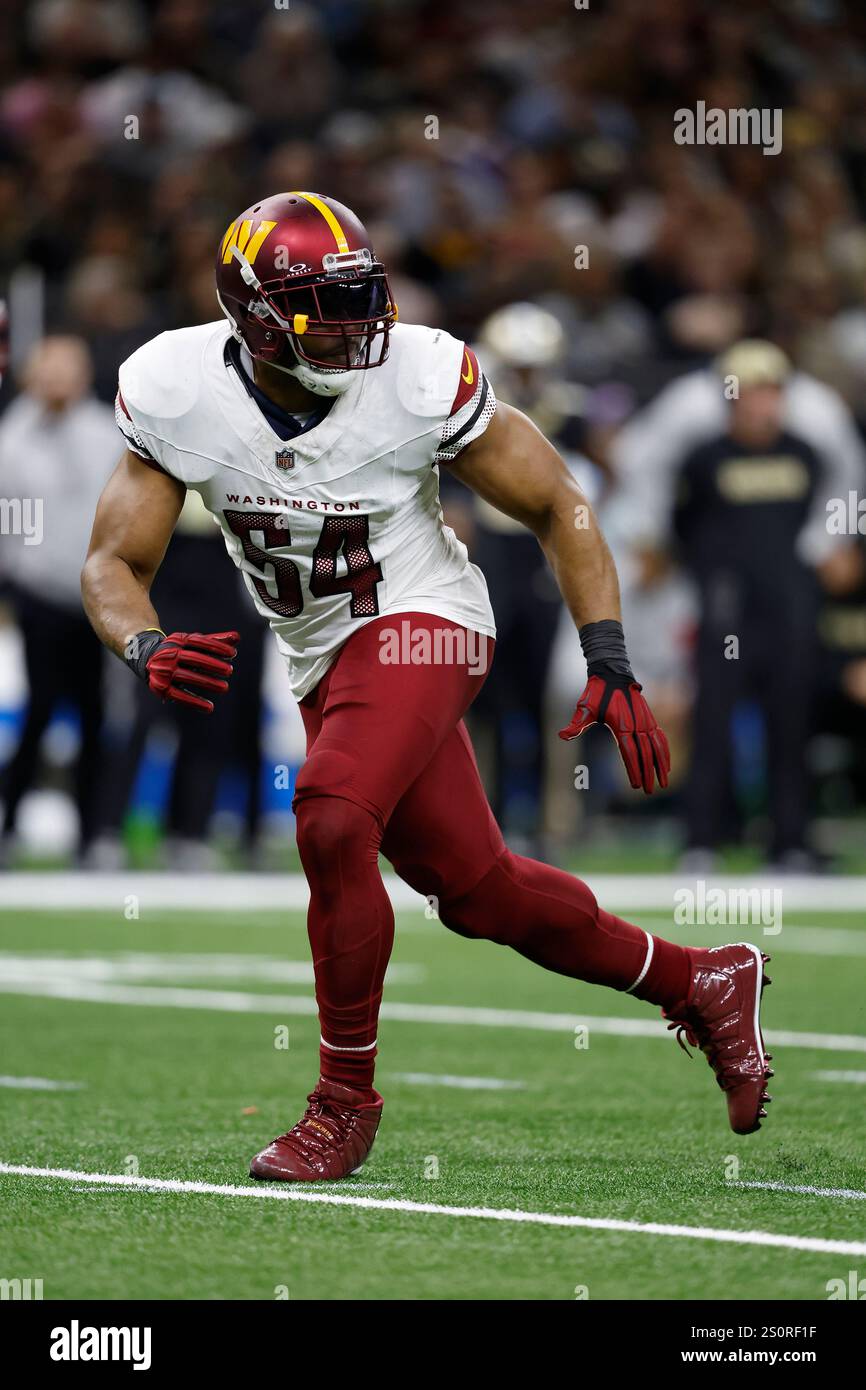 Washington Commanders linebacker Bobby Wagner (54) defends during an ...