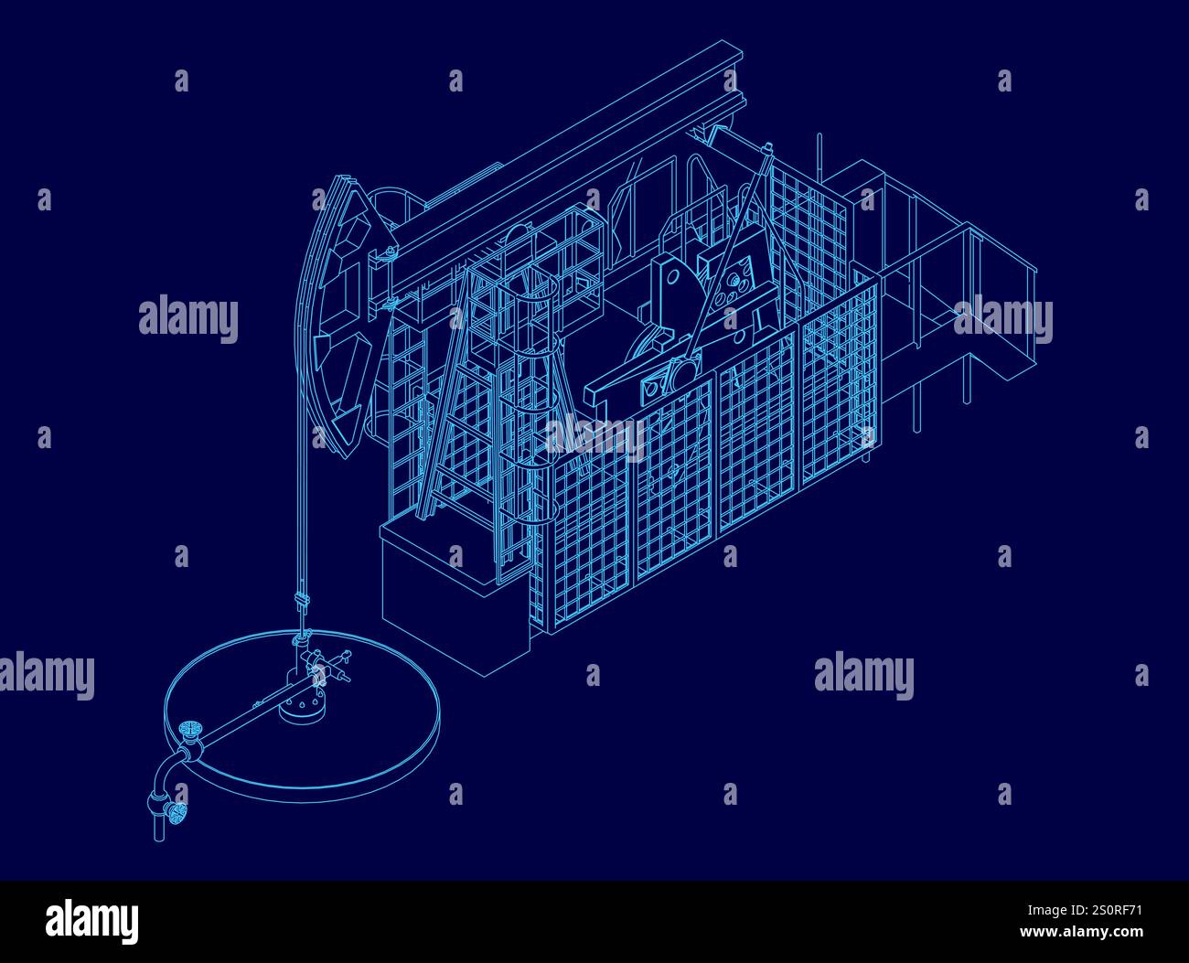 Parts of a crane Stock Vector Images - Alamy