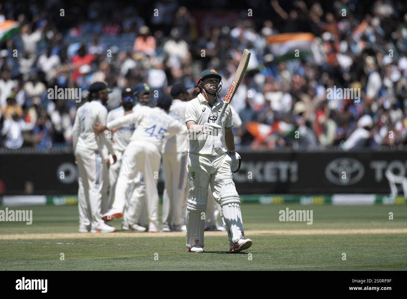 MELBOURNE AUSTRALIA. 28th Dec 2024. Pictured: Travis Head of Australia ...