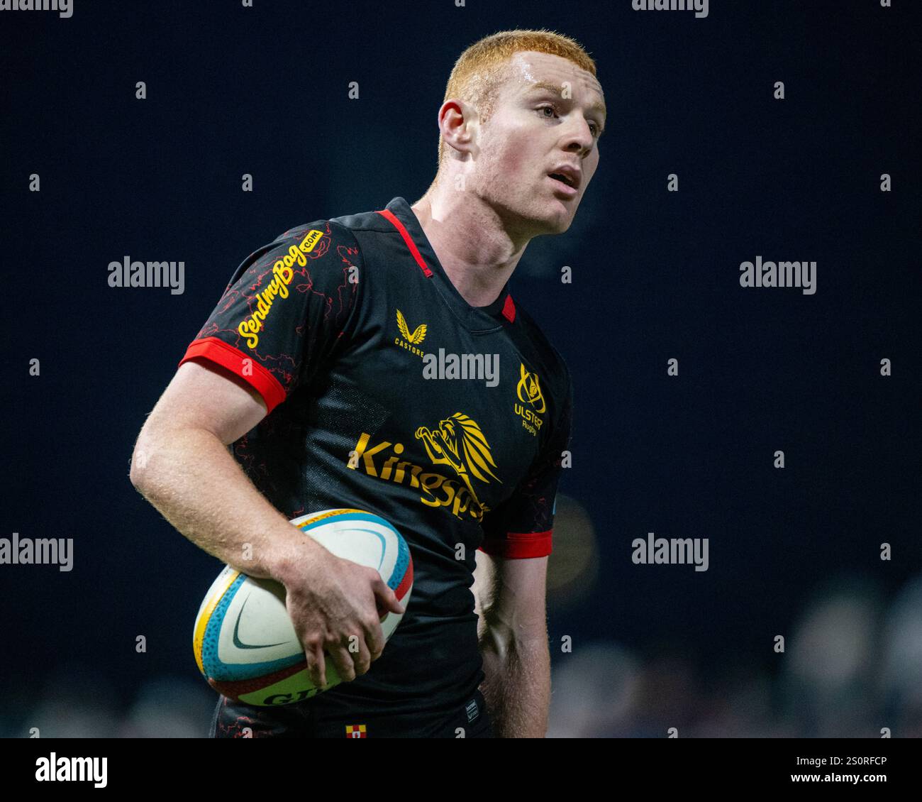 Galway, Ireland. 29th Dec, 2024. Nathan Doak of Ulster during the ...