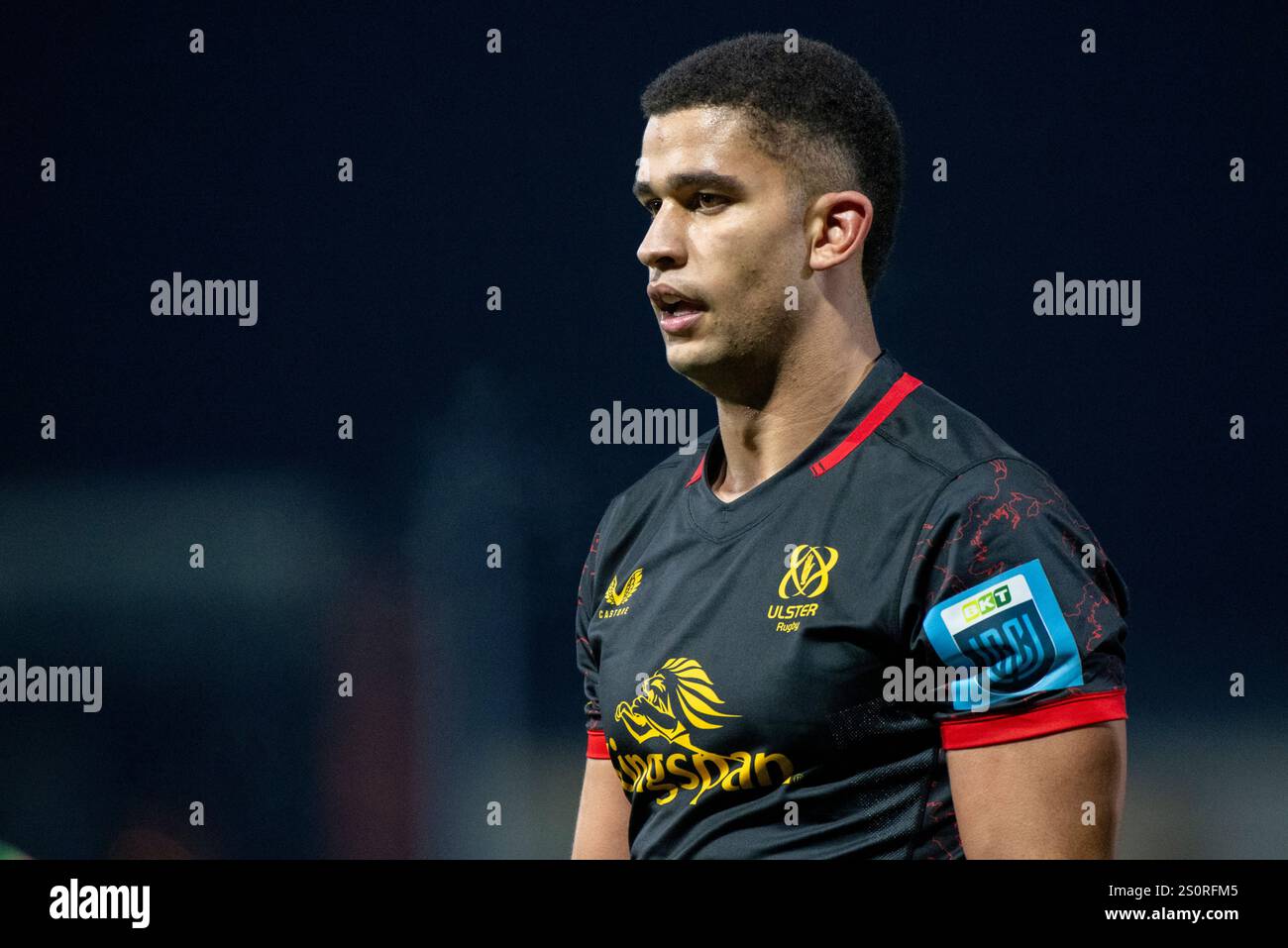 Galway, Ireland. 29th Dec, 2024. Cormack Izuchukwu of Ulster during the ...