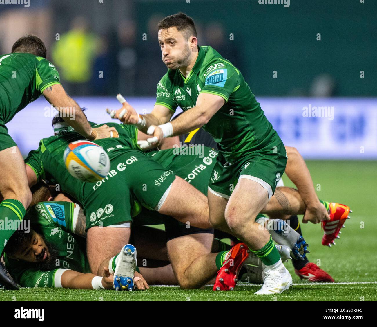 Galway, Ireland. 29th Dec, 2024. Caolin Blade of Connacht in action ...