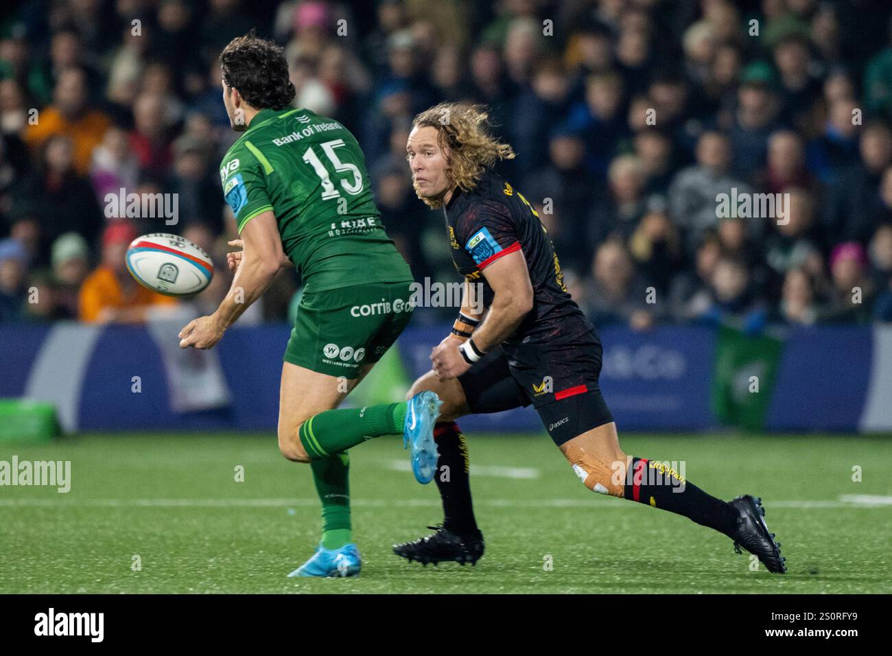 Galway, Ireland. 29th Dec, 2024. Piers O'Conor of Connacht and Werner ...