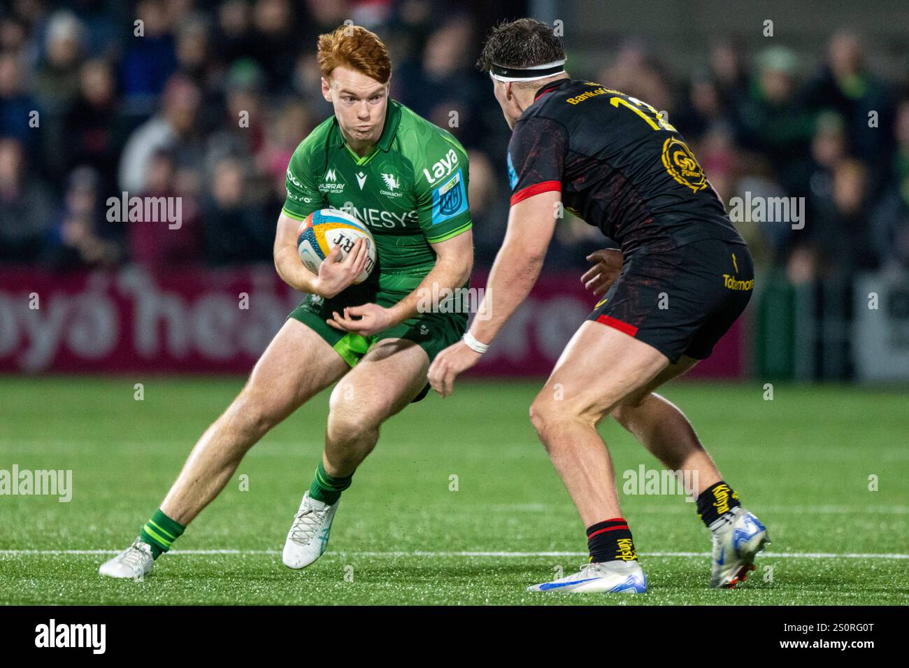 Galway, Ireland. 29th Dec, 2024. Shane Jennings of Connacht and Jude ...
