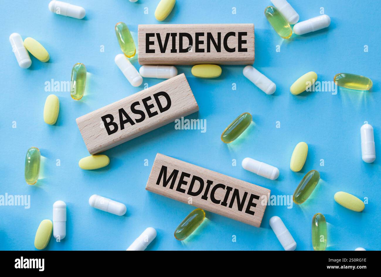 Evidence Based Medicine symbol. Concept word Evidence Based Medicine on ...